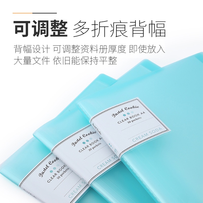 Jual Map Clear Holder A3 Pastel Cookie Sora 20L WSG-CBVW28 100% Original | Shopee Indonesia