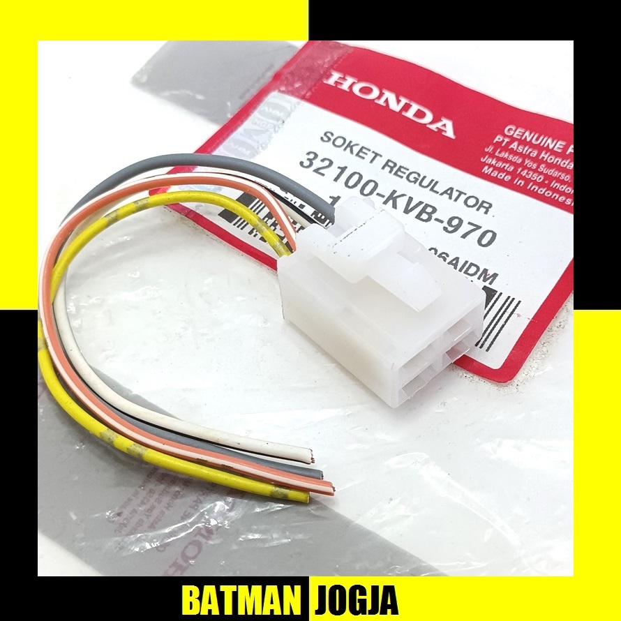 Jual SOKET REGULATOR HONDA KVB KRS GN5 VARIO GRAND beat karbu supra ...