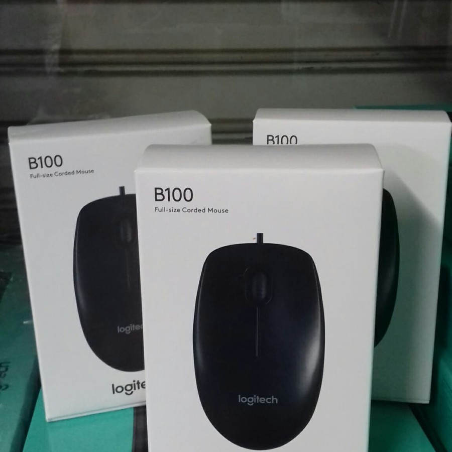 Jual Mouse Logitech B100 Kabel | Shopee Indonesia