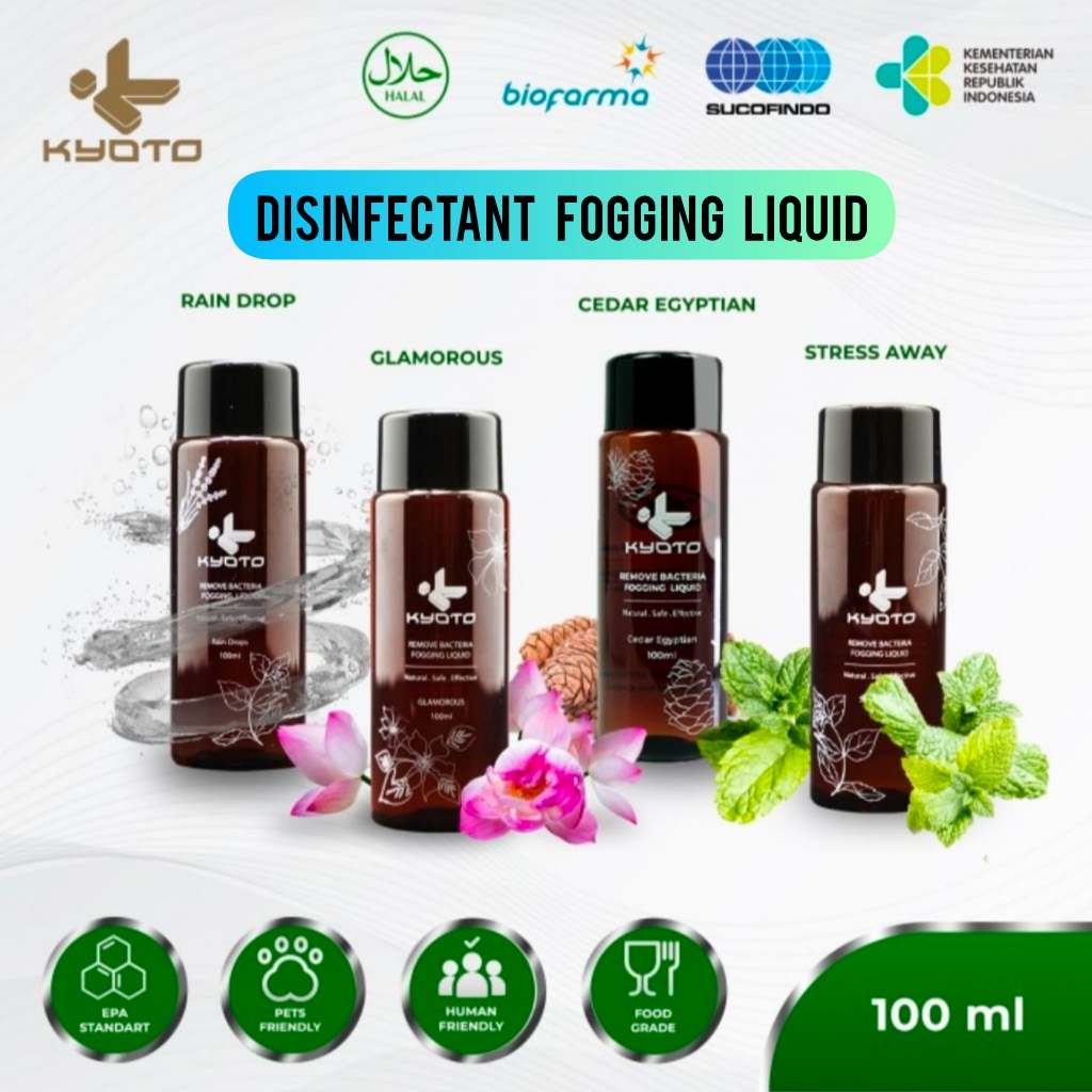 Jual KYOTO Disinfektan Virus dan Bakteri Fogging Liquid Original ...