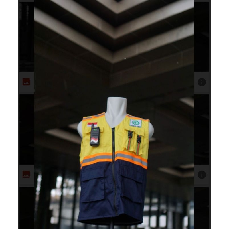 Jual rompi safety first/rompi proyek/Rompi Lapangan | Shopee Indonesia