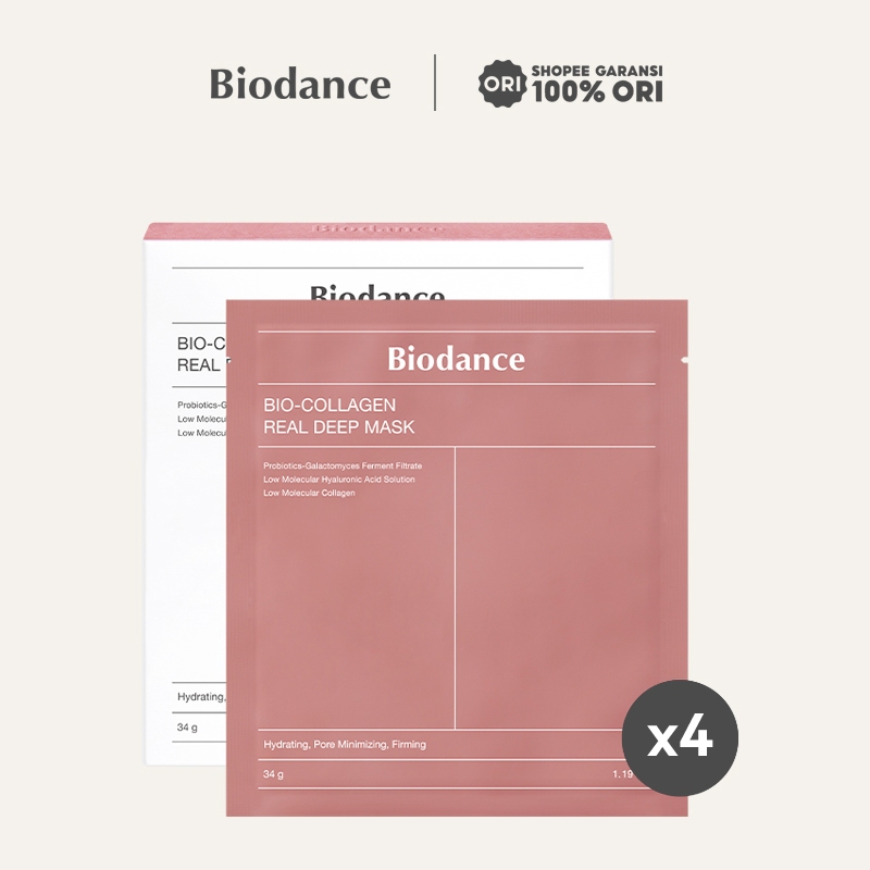 Jual Biodance Bio-Collagen Real Deep Mask, Biodance Official Store ...