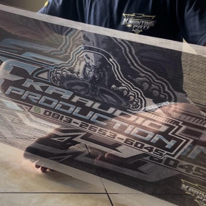 Jual (bisa COD)CETAK BANNER JARING PREMIUM BANNER AUDIO SOUND SYSTEM ...