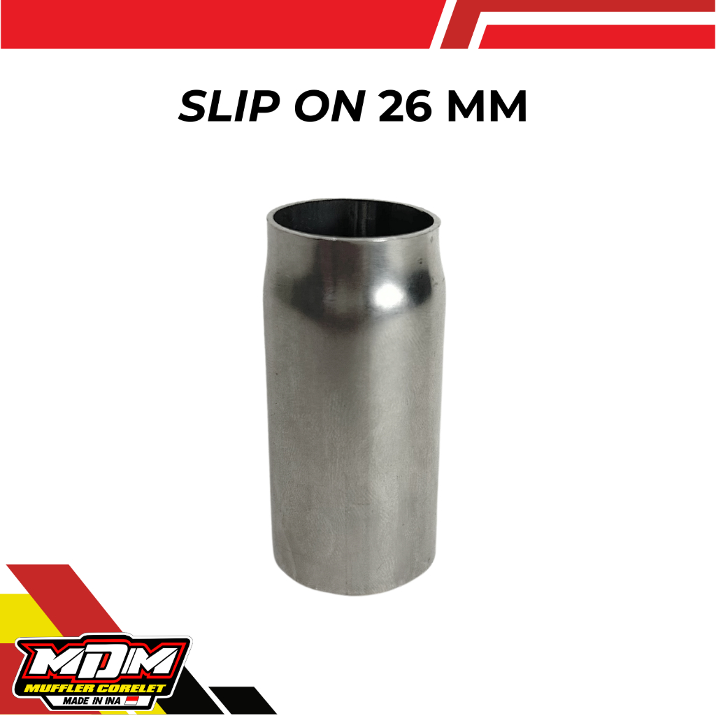 Jual MDM RACING MUFFLER Pipa Slip On 26 MM | Shopee Indonesia