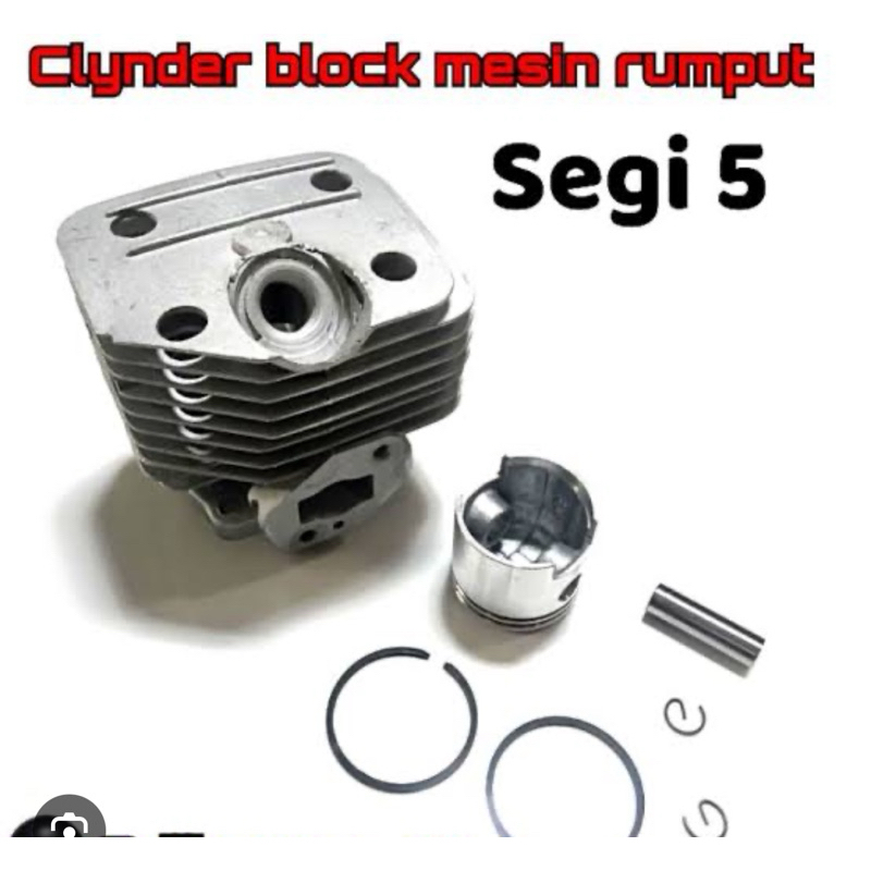 Jual CYLINDER BLOCK SEGI 5 MODEL TASCO KOMPLIT RING DAN PISTON SET ...
