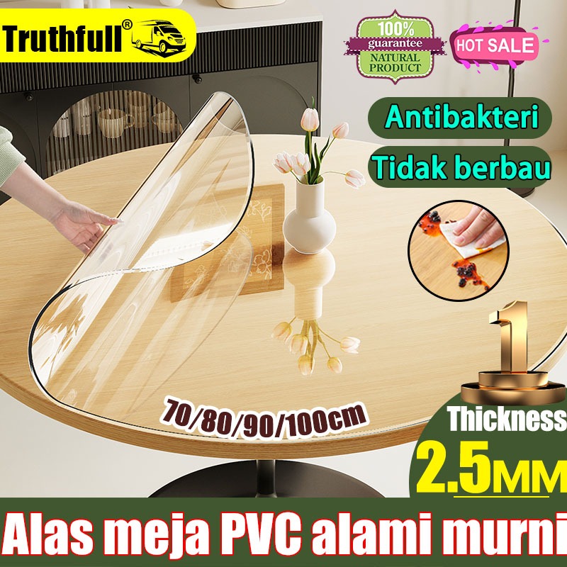 Jual Ukuran yang disesuaikan tersedia Taplak Meja Transparan Bahan Mika Plastik Taplak Meja ...