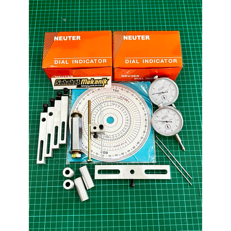 Jual busur derajat motor lengkap dial set indikator lengkap dudukan ...