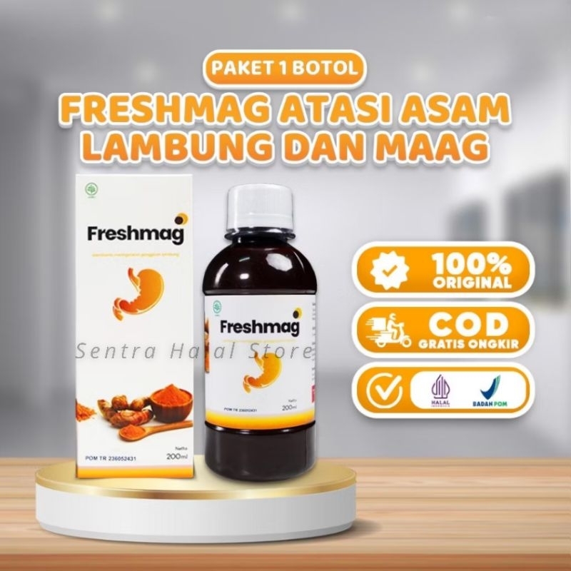 Jual ORI Madu Freshmag Atasi Asam Lambung dan Maag Penambah Nafsu Makan isi 200ml | Shopee Indonesia