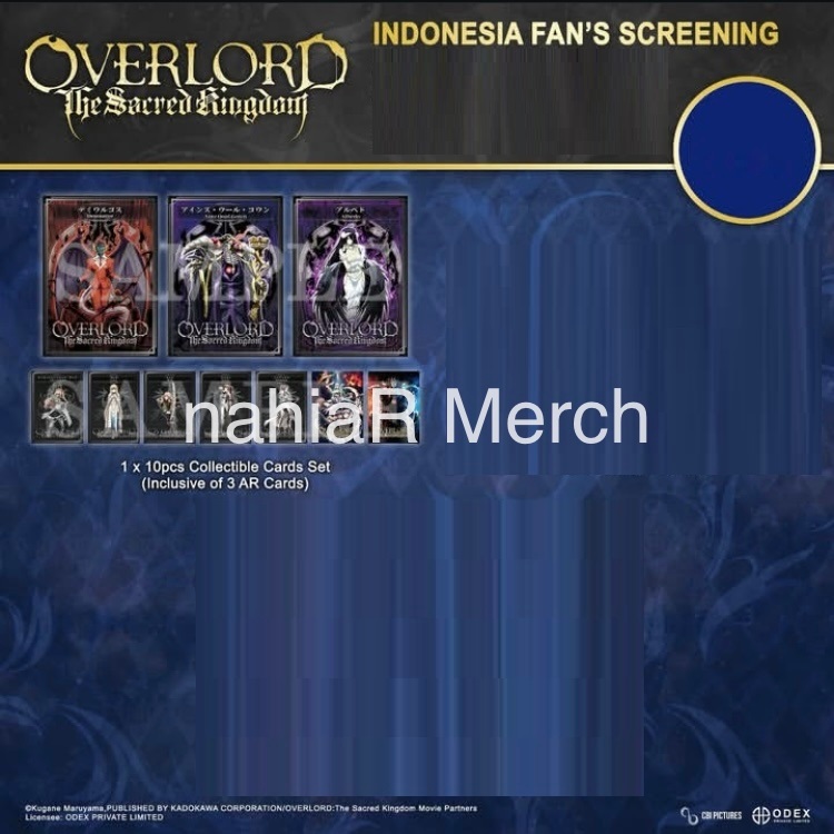 Jual Overlord: The Sacred Kingdom x CGV Official Fans Screening ...