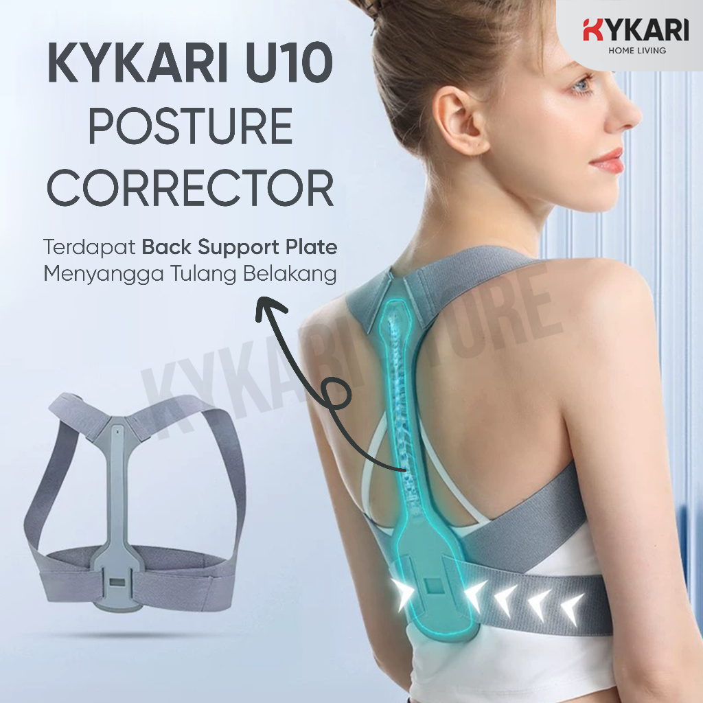 Jual KYKARI U10 Posture Corrector Untuk Wanita Pria & Anak - Korektor Postur Punggung Bahu Alat ...
