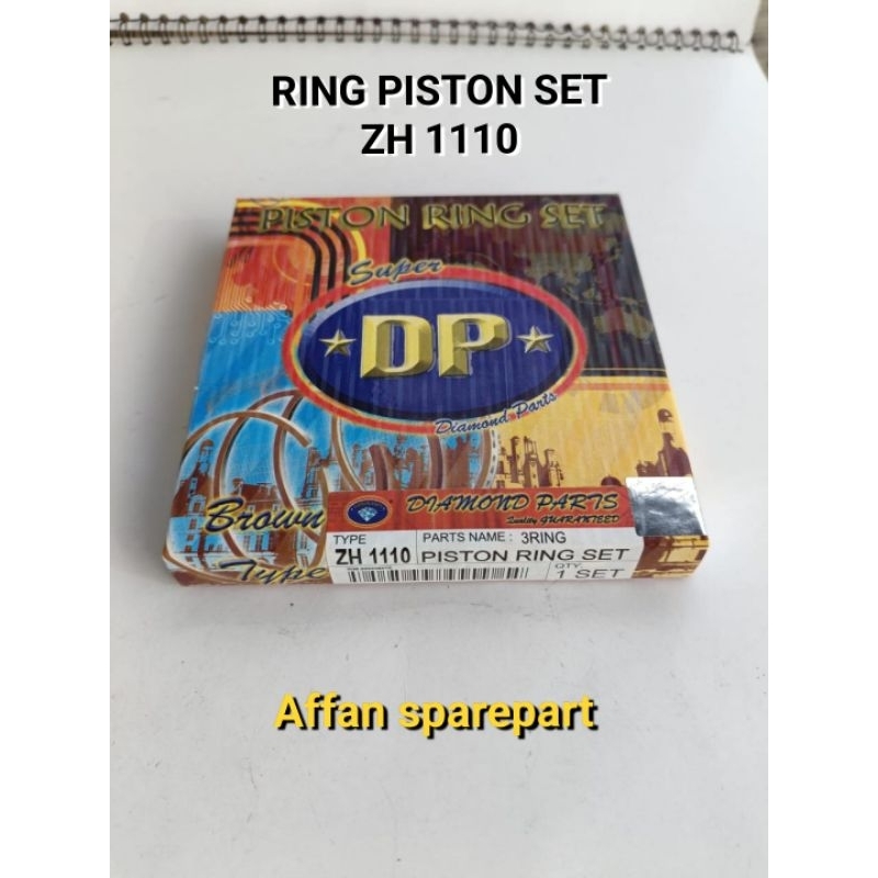 Jual RING SEHER JIANGDONG ZH 1110 / RING PISTON SET ZH 1110 ASLI DIAMOND | Shopee Indonesia