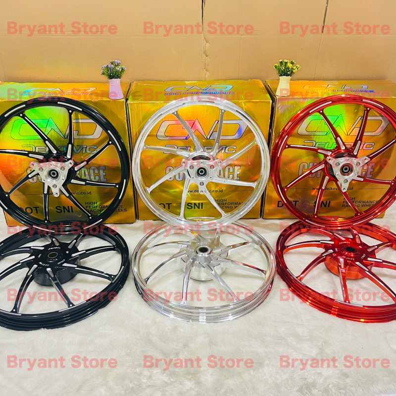 Jual DND DELKEVIC RACING ORIGINAL VELG CNC M8 AK 88 160x17 160x17 ...