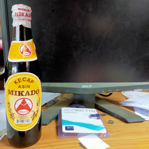 Jual Kecap Asin Mikado Isi 610 ML Kecap Asin Palembang | Shopee Indonesia