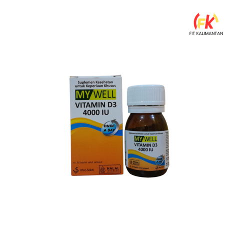Jual Mywell Vitamin D3 4000 IU | Shopee Indonesia