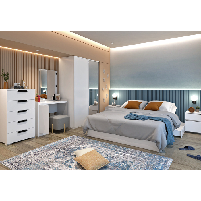Jual Atria Paket Tempat Tidur King/Queen Shinju White | Shopee Indonesia