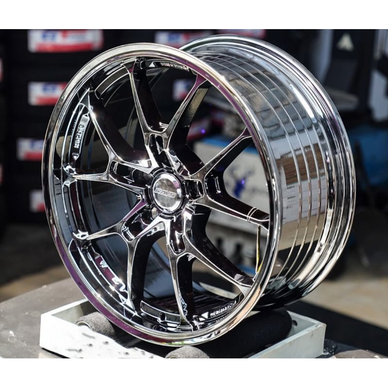 Jual velg mobil ring 18 RAYS GO25 LEBAR 8 ET 40 velg racing r18 velg ...