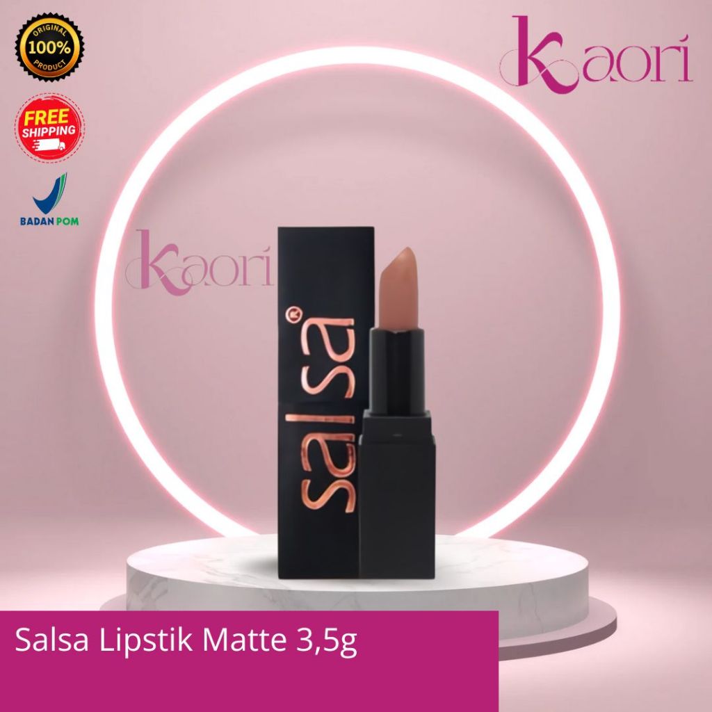 Jual KAORI - Salsa Matte Lipstick 3,5g | Shopee Indonesia