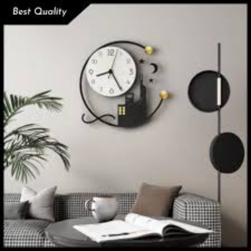 Jual jam Ding Ding minimalis keren kekinian free LED strip | Shopee ...