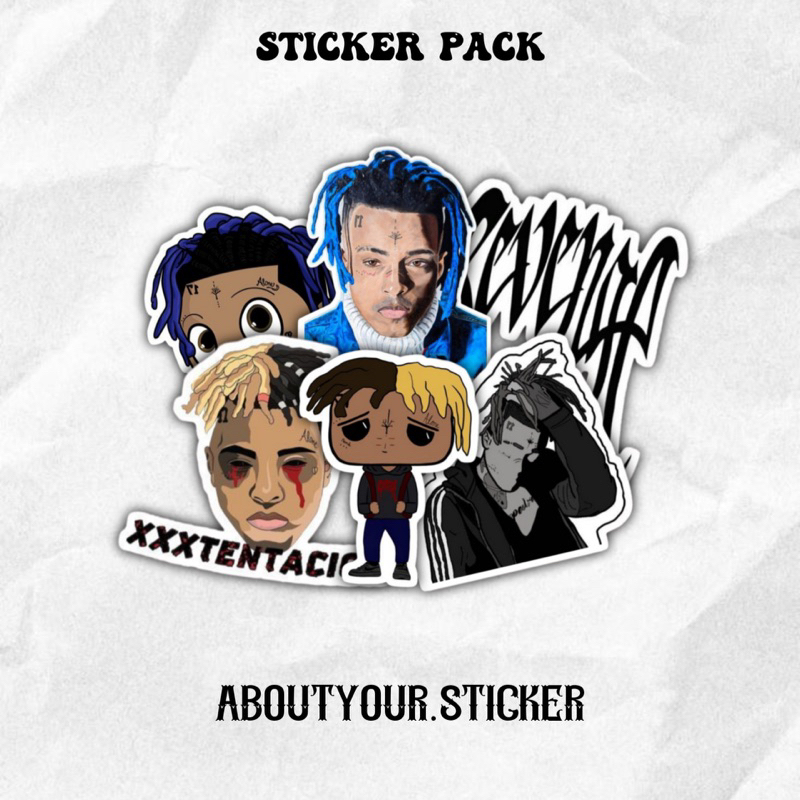 Jual STICKER PACK XXXTENTACION VOL 2 | Shopee Indonesia