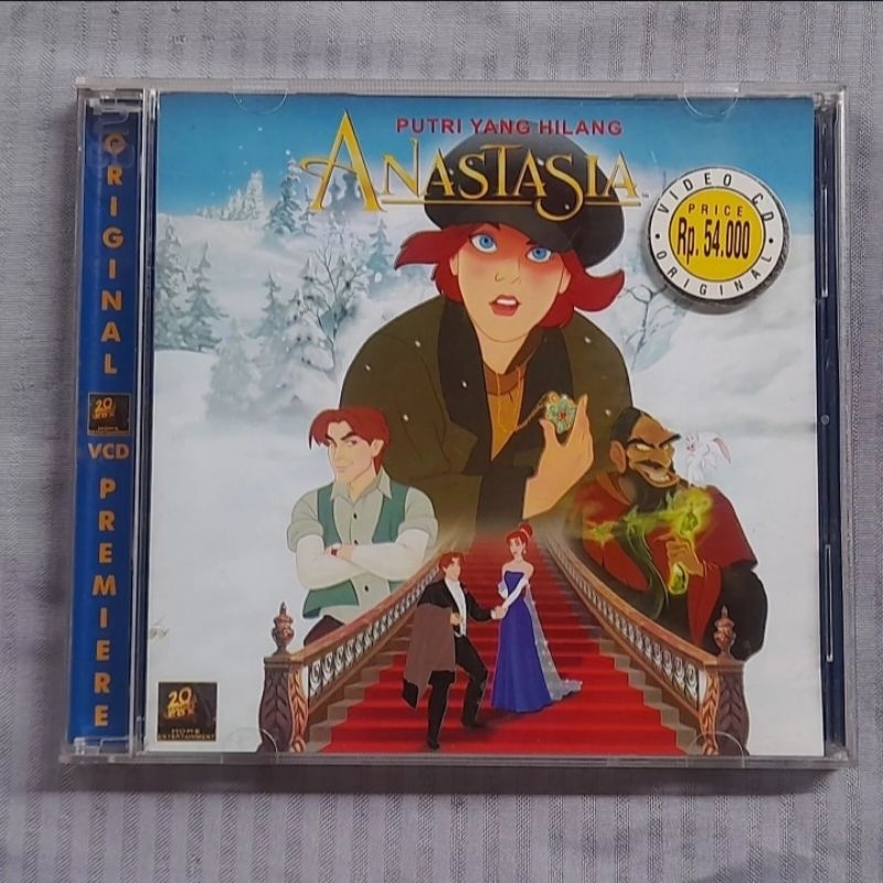 Jual Anastasia Animation (1997) 2 Disc ORIGINAL 20th Century Fox INDONESIA VCD VideoCD | Shopee ...