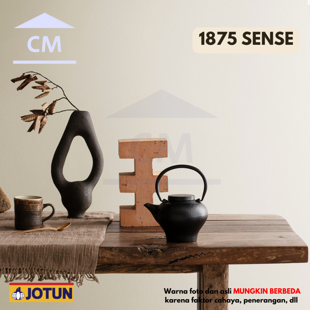 Jual JOTUN 1875 Sense (KEMASAN GALON) - Cream Beige JOTUN || Cat Tembok ...