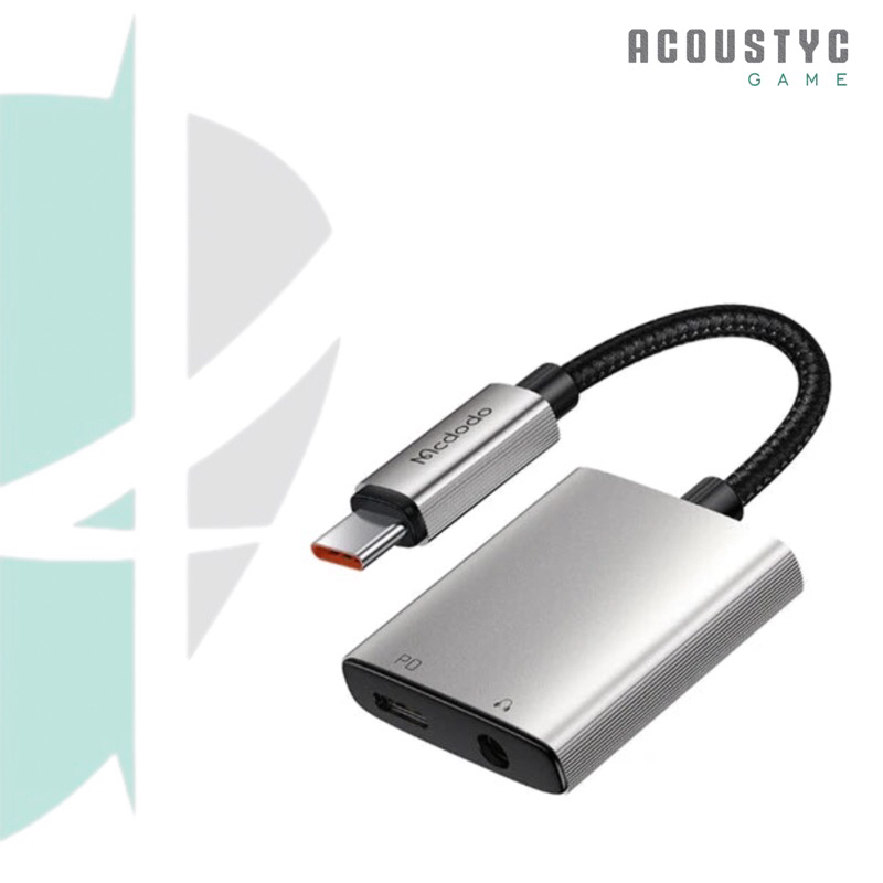 Jual GAME MCDODO DAC Converter Type C To Jack 3.5mm / Dual Type C Audio ...