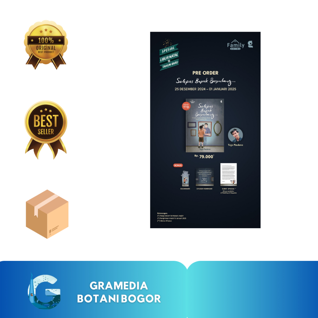 Jual (PRE ORDER) GRAMEDIA BOGOR - Selepas Bapak Berpulang : Ternyata ...
