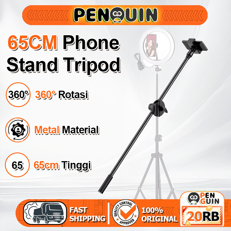 Jual PENGUIN Overhead Tripod Armstand Phone Holder Stick Multifungsi ...