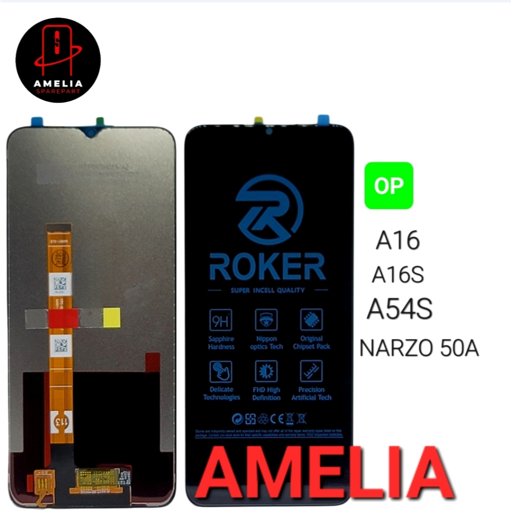 Jual LCD OPPO A16/ A16S /C25S/ A54S FULLSET TOUCHSCREEN ORIGINAL | Shopee Indonesia