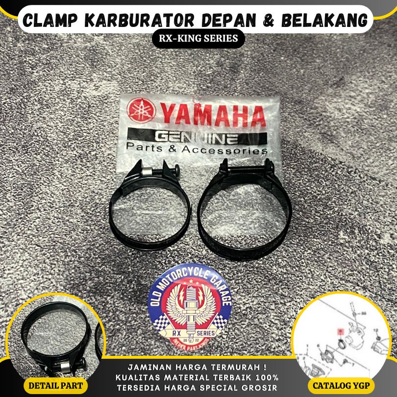 Jual Clamp Klem Karburator Ke Filter Dan Manipul Rx King Rxs Set Lokal ...