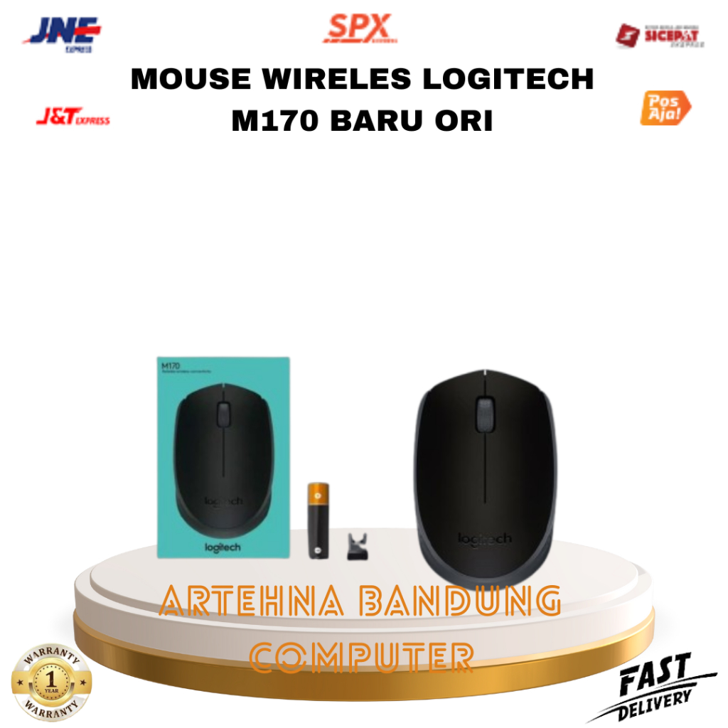 Jual MOUSE WIRELES LOGITECH M170 ORIGINAL | Shopee Indonesia