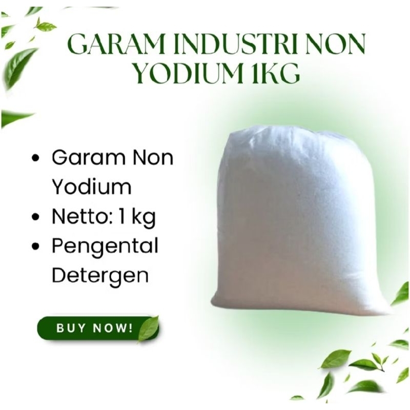 Jual GARAM INDUSTRI / NaCL / GARAM NON YODIUM / GARAM AUSTRALIA / GARAM ...
