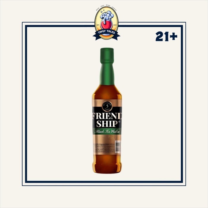 Jual Friendship Blacktea Vodka 650 ml | Shopee Indonesia