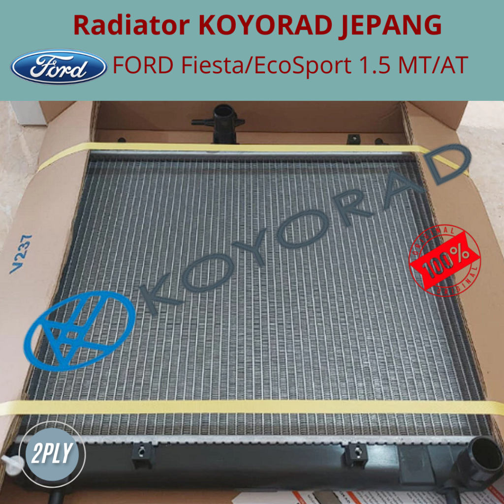 Jual Radiator Koyorad Jepang - Ford Fiesta 1.5L / Ford EcoSport 1.5L MT ...