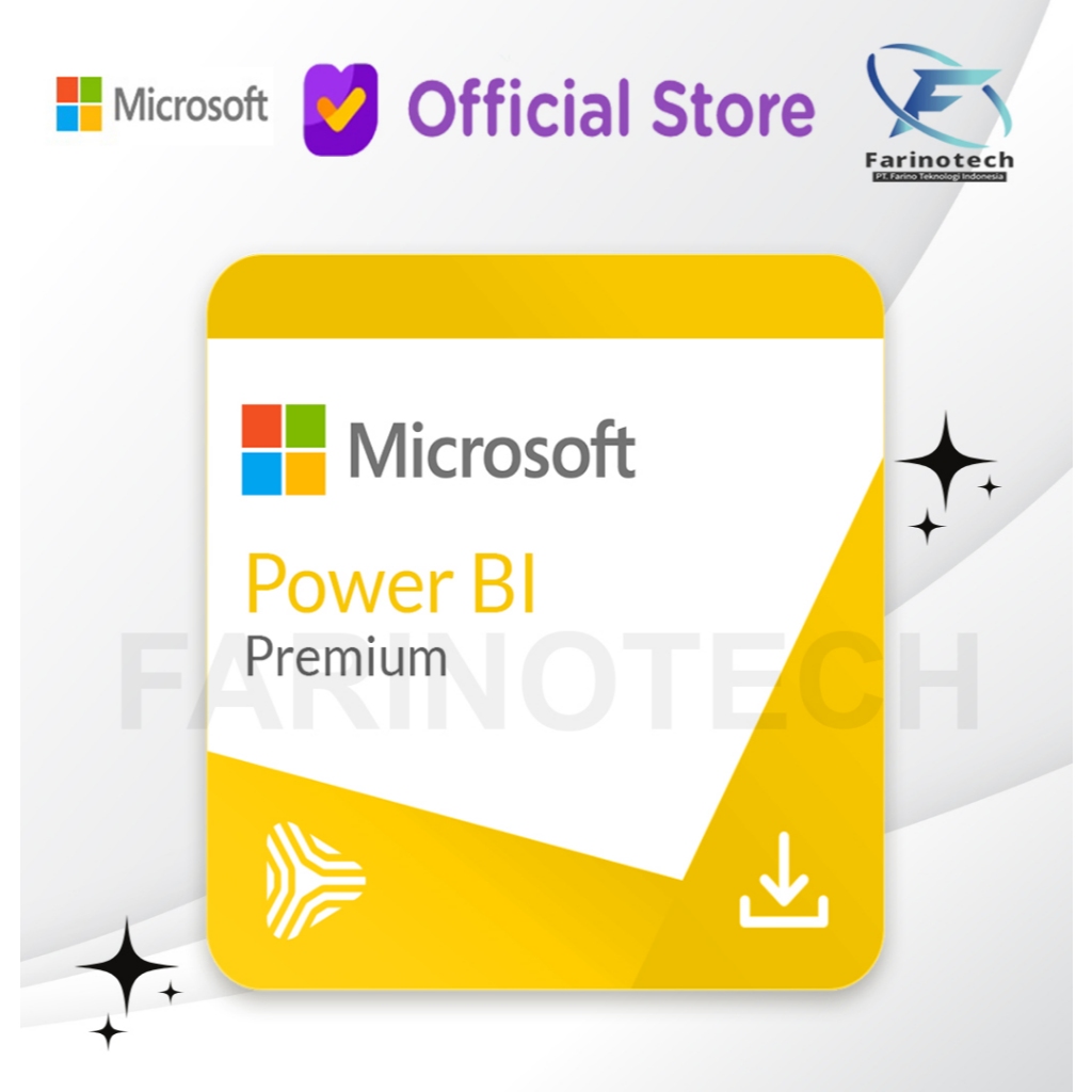 Jual Microsoft Power BI Premium 100 User 1 Year Subscription License Key | Shopee Indonesia