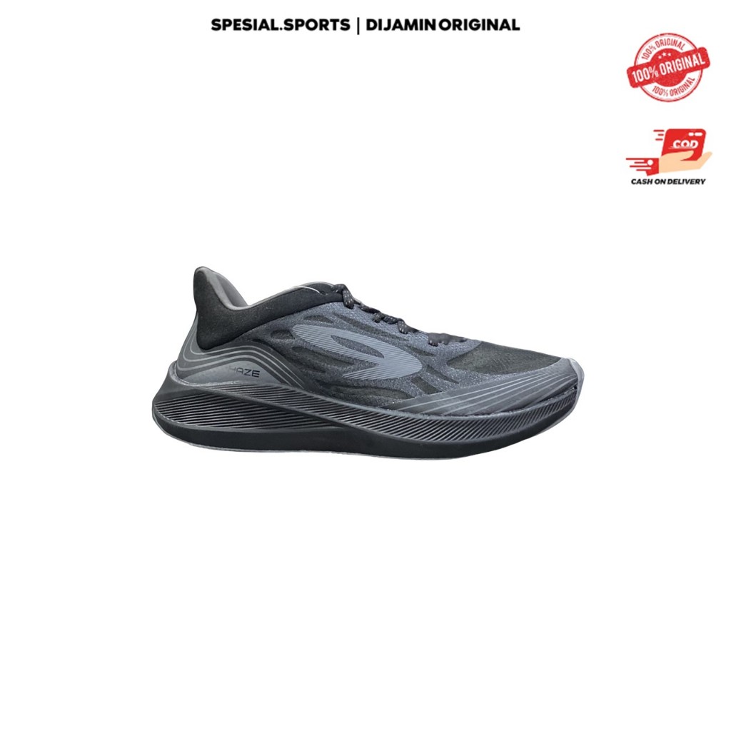 Jual 910Nineten HAZE VISION SE Hitam/Abu - Sepatu Lari Original ...