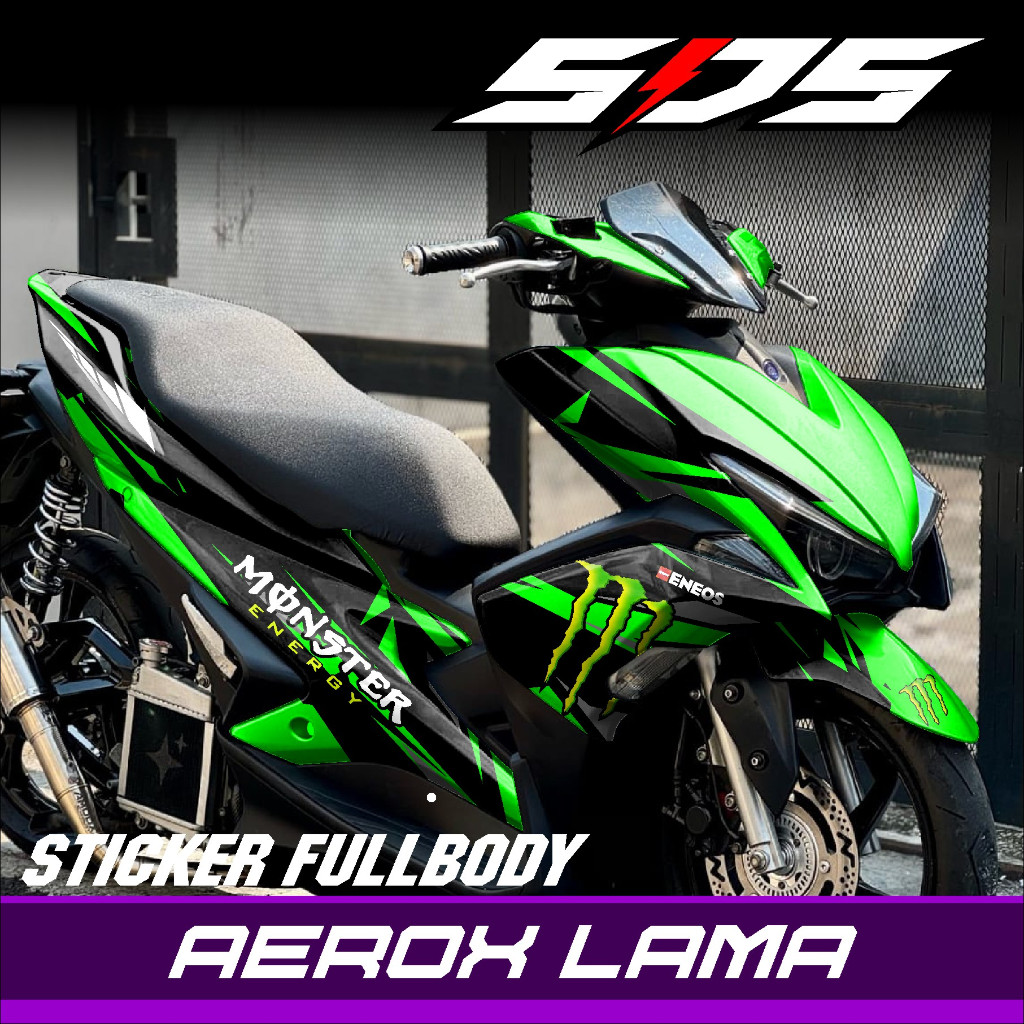 Jual Decal Sticker Yamaha AEROX 155 Lama Full Body - Stiker Striping ...