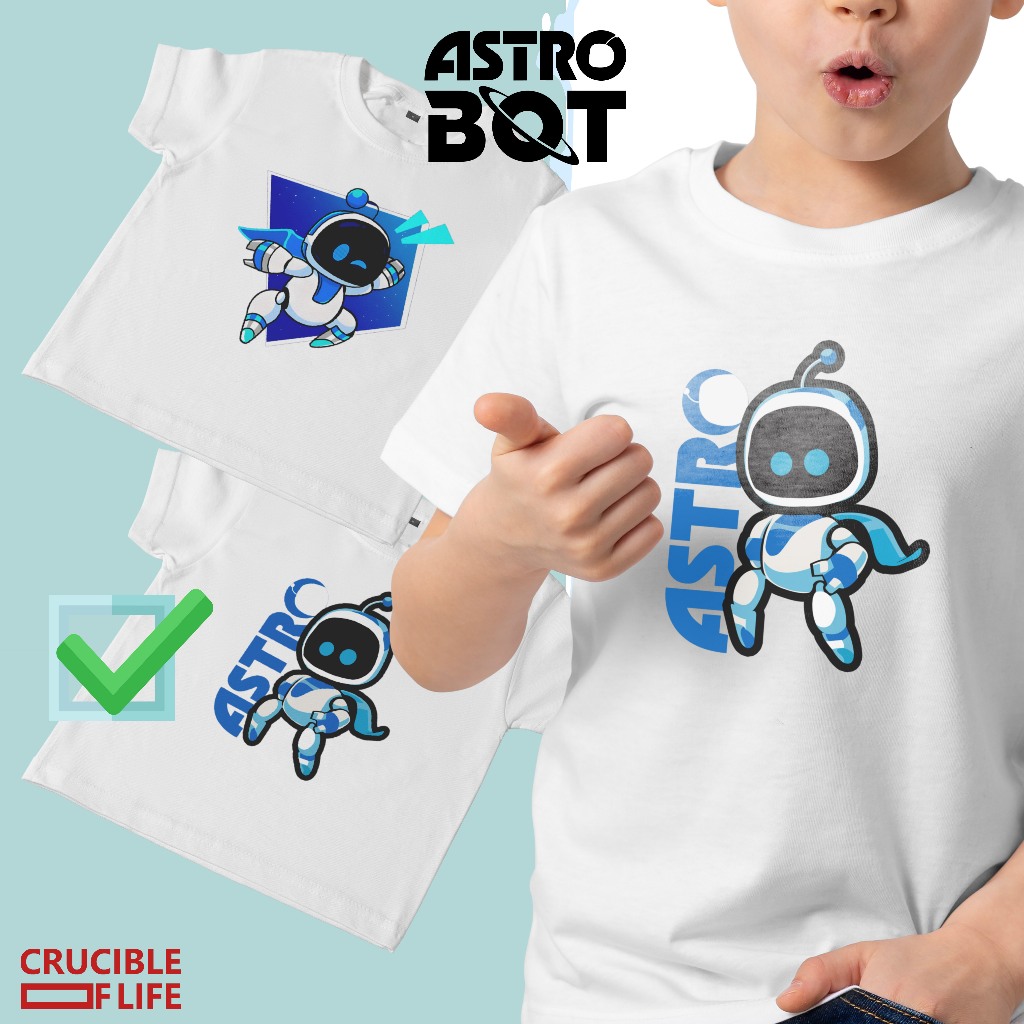 Jual Kaos Astrobot T-Shirt Game Astro Bot Baju Anak PS5 | Shopee Indonesia