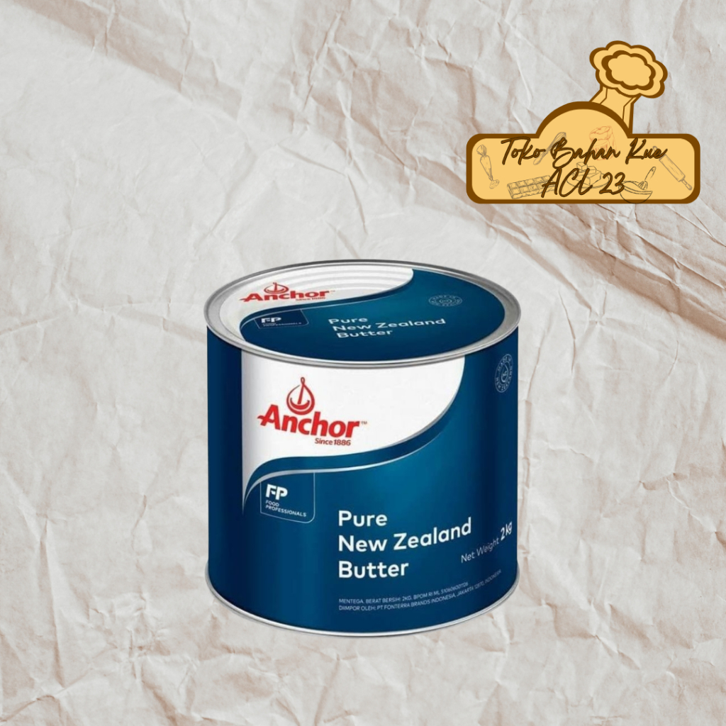 Jual Anchor Butter/Pure NewZealand Salted Butter/Mentega Asin New ...