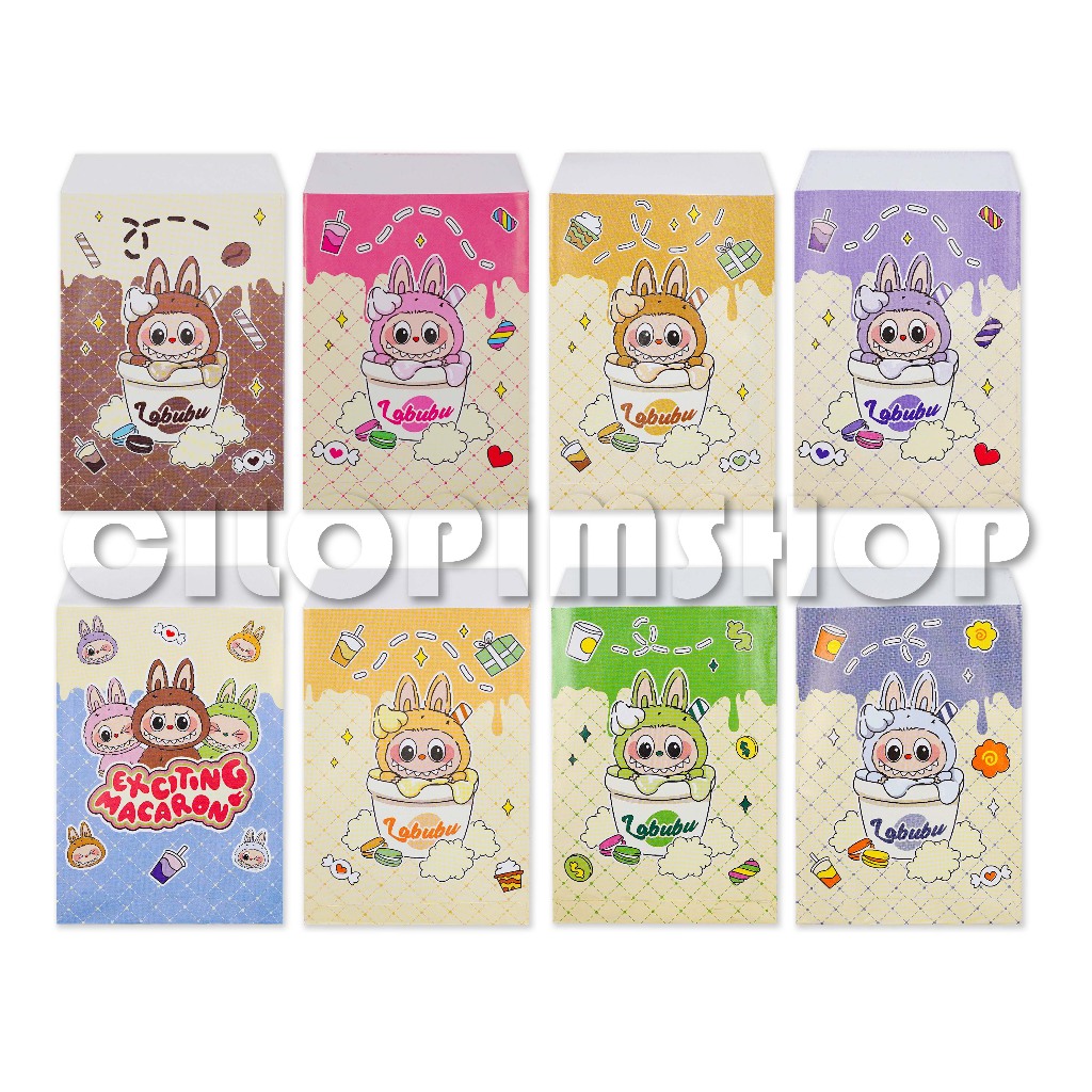 Jual MEDIUM LABUBU AMPLOP UNIK KARAKTER ISI 10 PCS | Shopee Indonesia