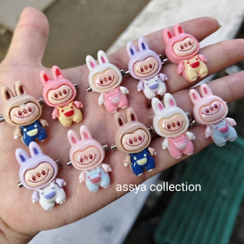 Jual 10 pcs bros clay labubu glosy (sudah ada penitinya) | Shopee Indonesia