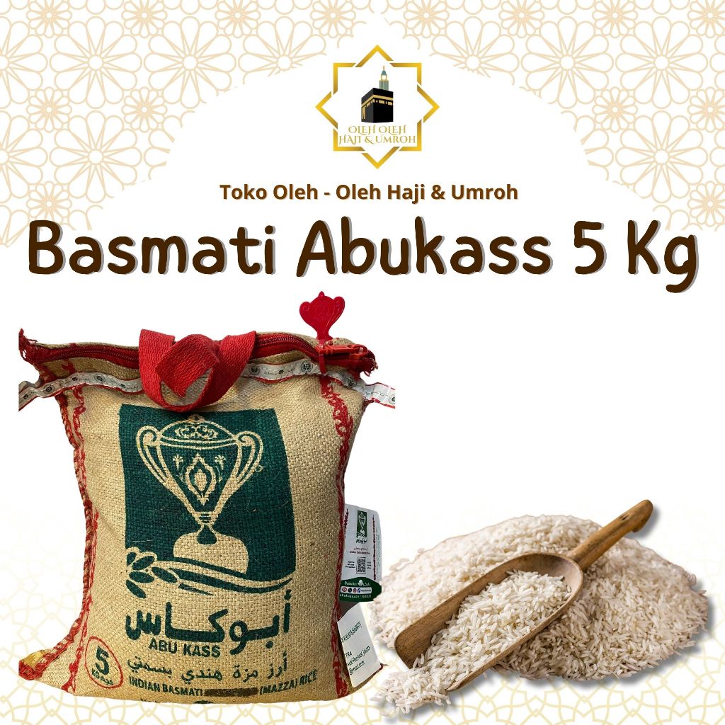 Jual BERAS BASMATI ABUKASS 5 KG BERAS BASMATI ABU KASS PREMIUM BERAS ...
