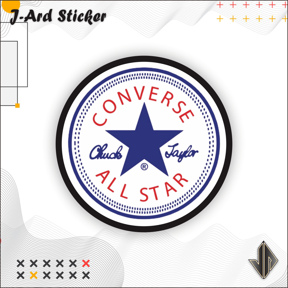 Jual Stiker / Sticker CONVERSE ALL STAR Brand Logo | Shopee Indonesia
