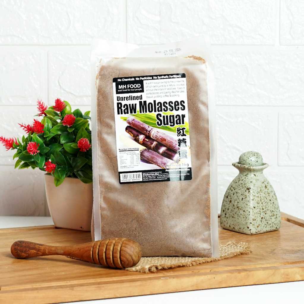 Jual MH Food Unrefined Raw Molasses Sugar 1kg | Shopee Indonesia