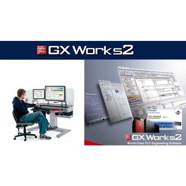 Jual Software PLC Mitsubishi | GX Works2 ver. 1.622Y | Shopee Indonesia