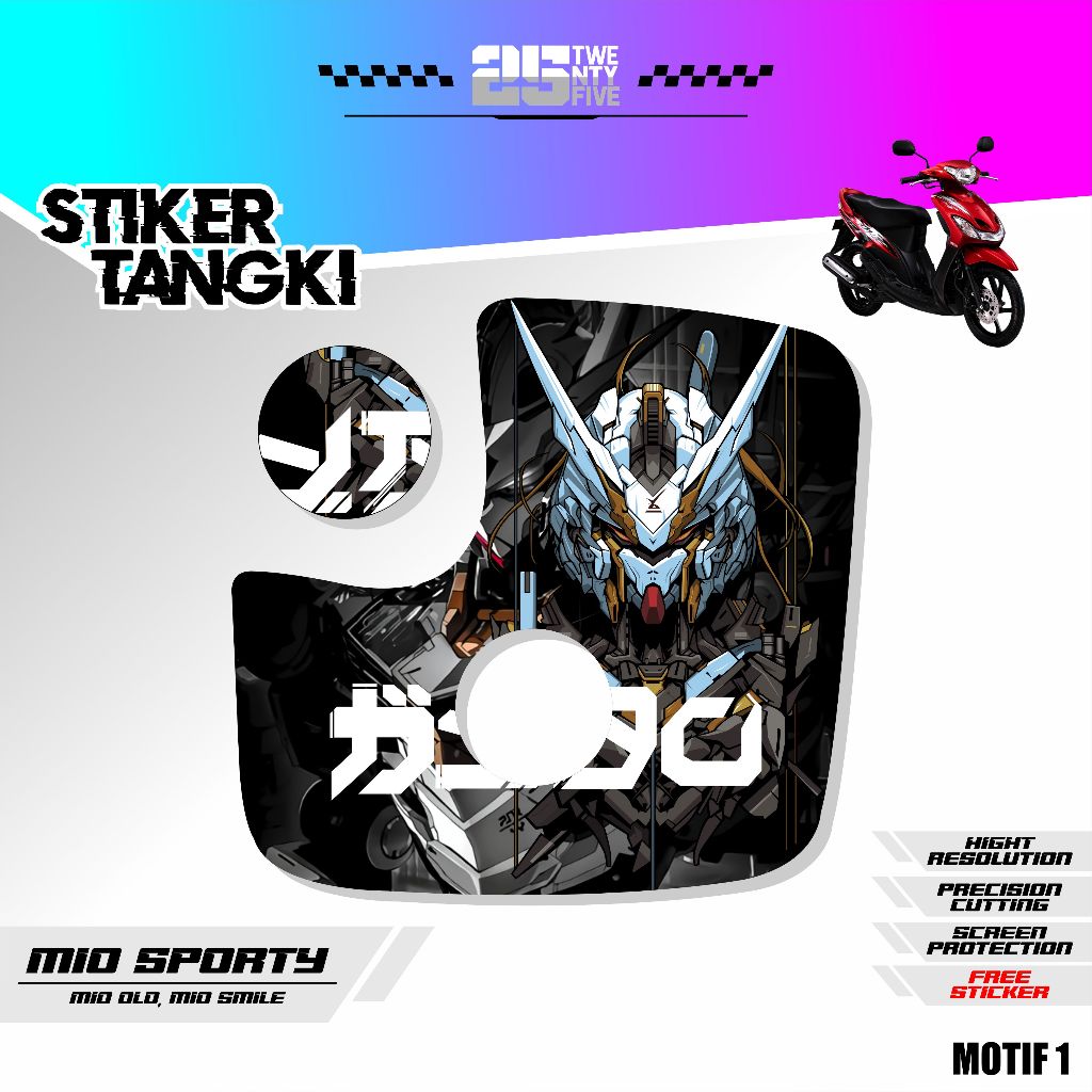 Jual STICKER TANGKI MIO SPORTY,MIO SMILE,MIO OLD,MIO SOUL KARBU, STIKER ...