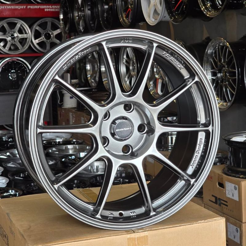 Jual velg mobil ring 18 TC105X HYPER BLACK velg mobil racing R18 velg mobil Innova Reborn ...