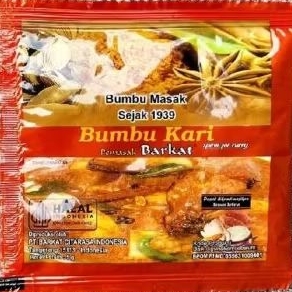 Jual Bumbu KARI Padang Barkat 5gr asli Khas Minang | Shopee Indonesia