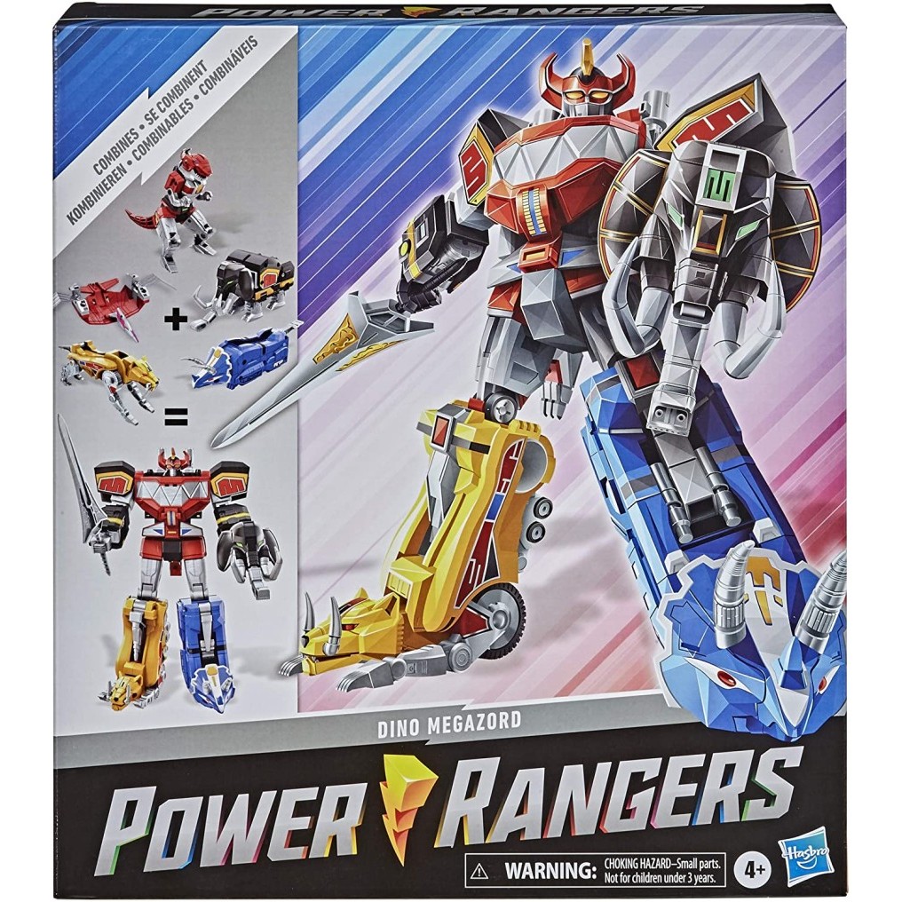 Jual Power Rangers Mighty Morphin Megazord Megapack 5 MMPR Dinozord ...