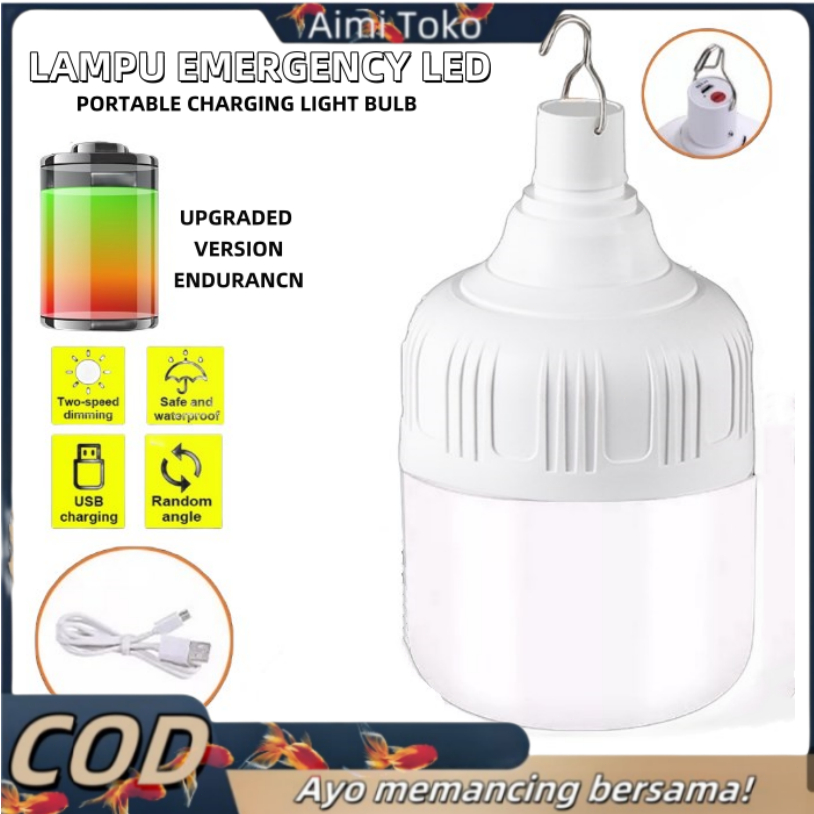 Jual AIMI 20W-200W Lampu Emergency LED USB / Lamp Magic Jumbo Tetap ...